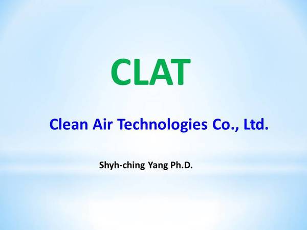 Clean Air Technologies Co., Ltd. (CLAT) | Hsinchu, Hsinchu City, Taiwan ...