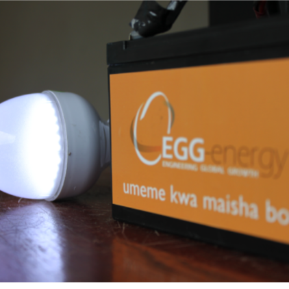 EGG-energy | Dar es Salaam, Tanzania Startup
